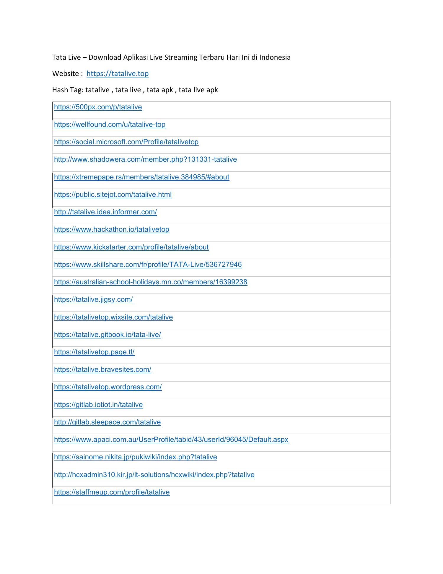 TataLive.docx | DocDroid