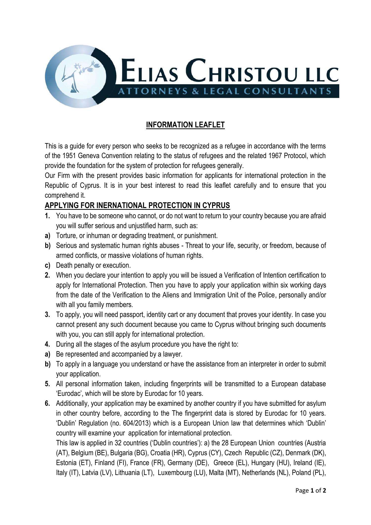INFORMATION LEAFLET POLITICAL ASYLUM.pdf | DocDroid