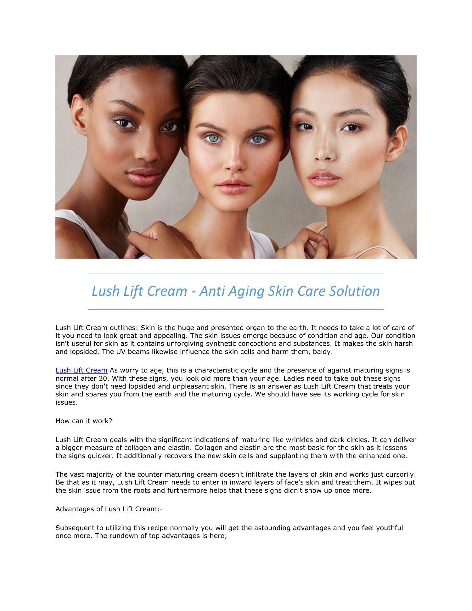 Lush Lift Cream Anti Aging Formula.pdf | DocDroid