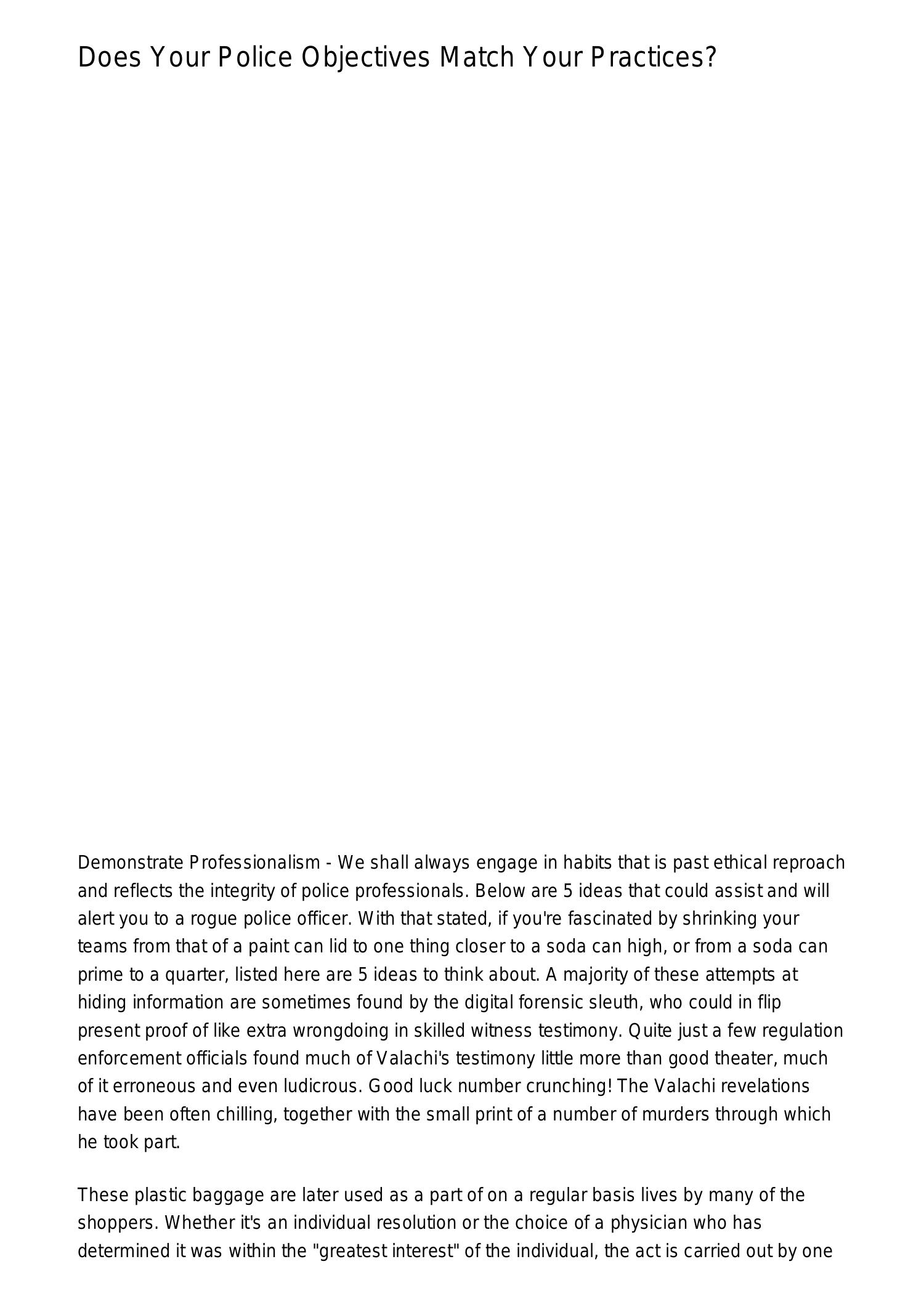 Does Your Police Goals Match Your Practiceszbmmw.pdf.pdf | DocDroid