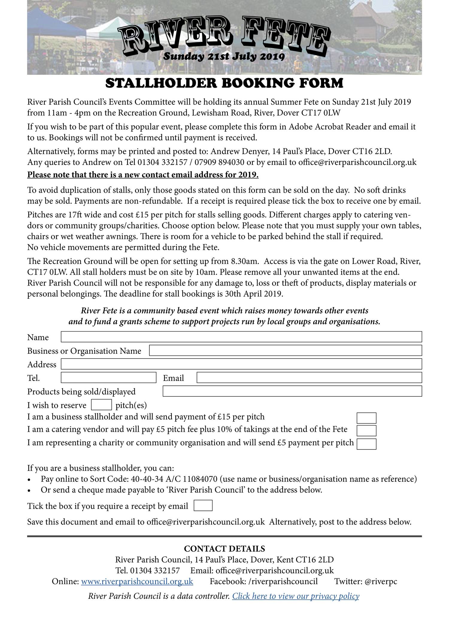 RPC Fete 2019 2 Booking-Form.pdf | DocDroid