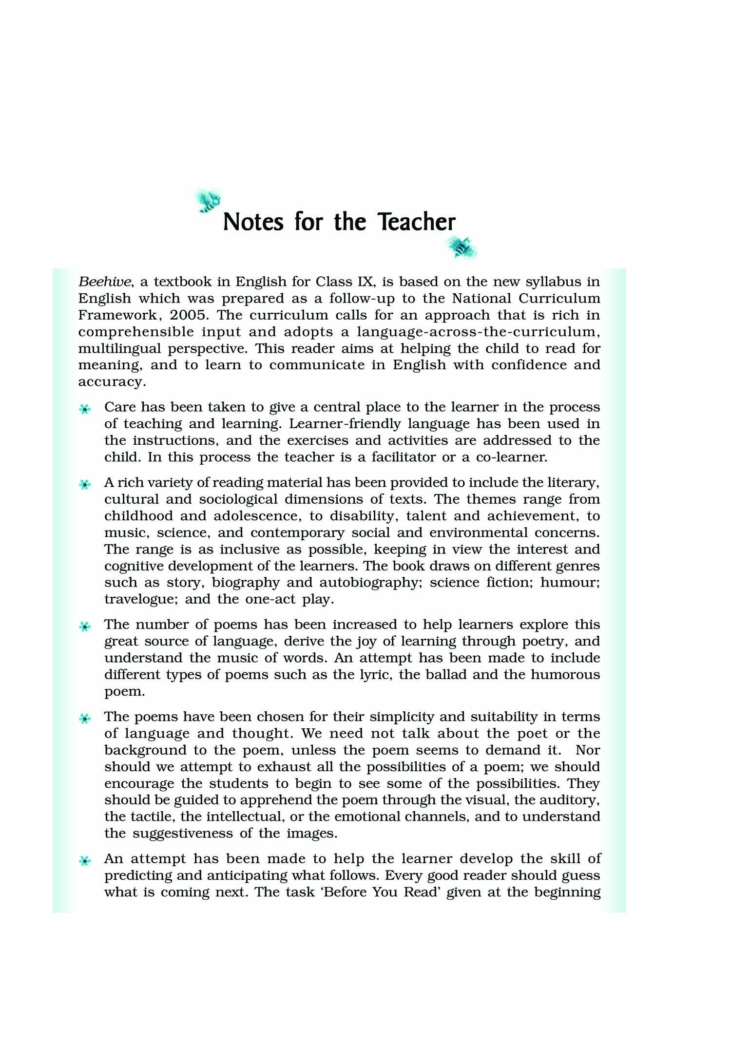 Download NCERT Book Class 9 English Beehive Chapters pdf DocDroid Download NCERT Book Class 9 English Beehive Chapters pdf DocDroid
