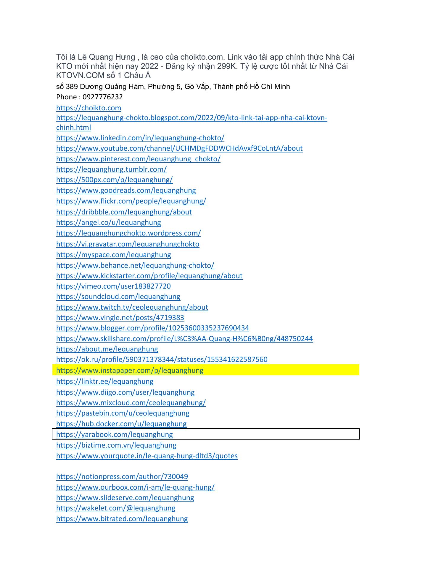 Lê Quang Hưng.docx | DocDroid