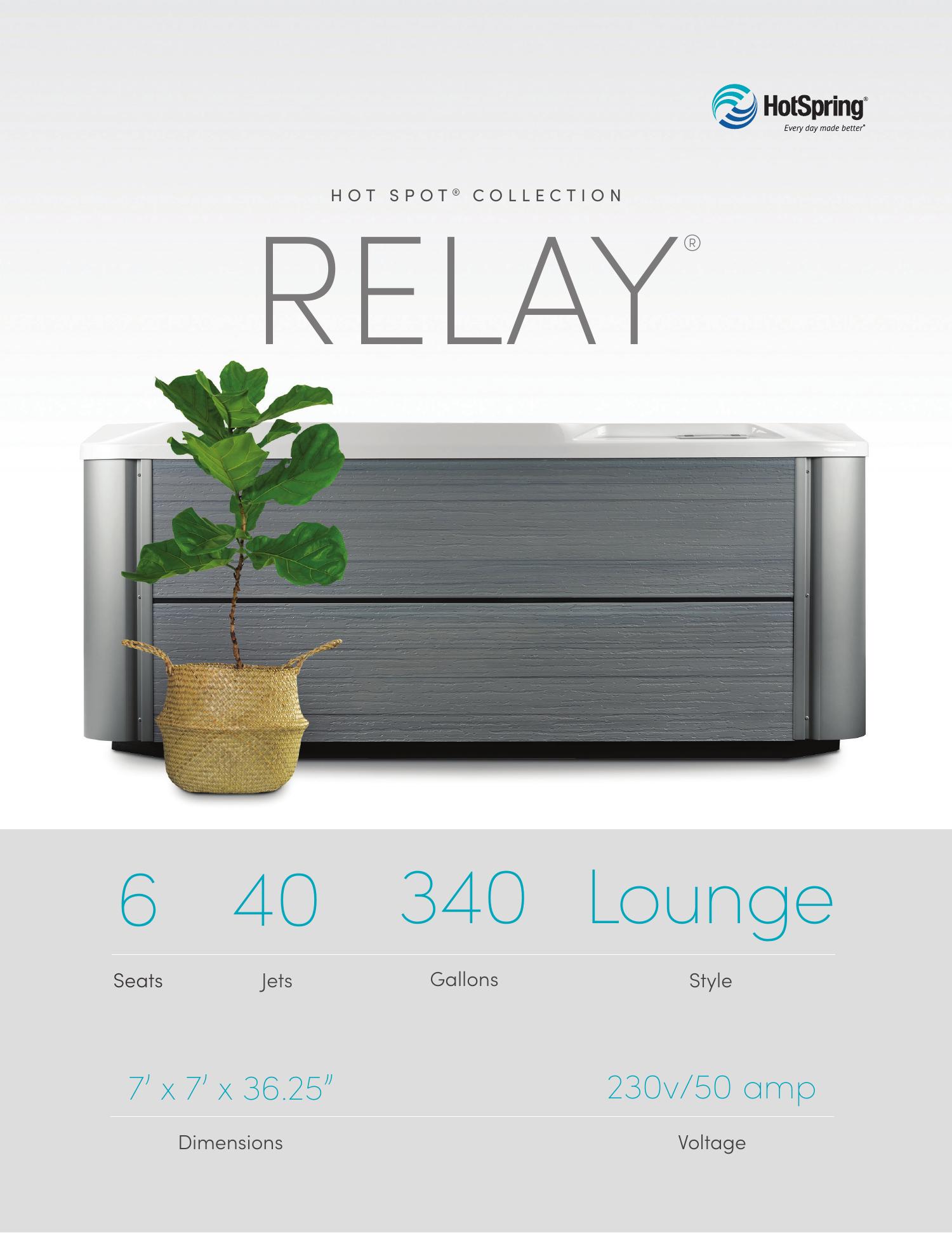 2020 Hot Spring Hot Spot Collection Relay Spec Sheet Rev A.pdf | DocDroid