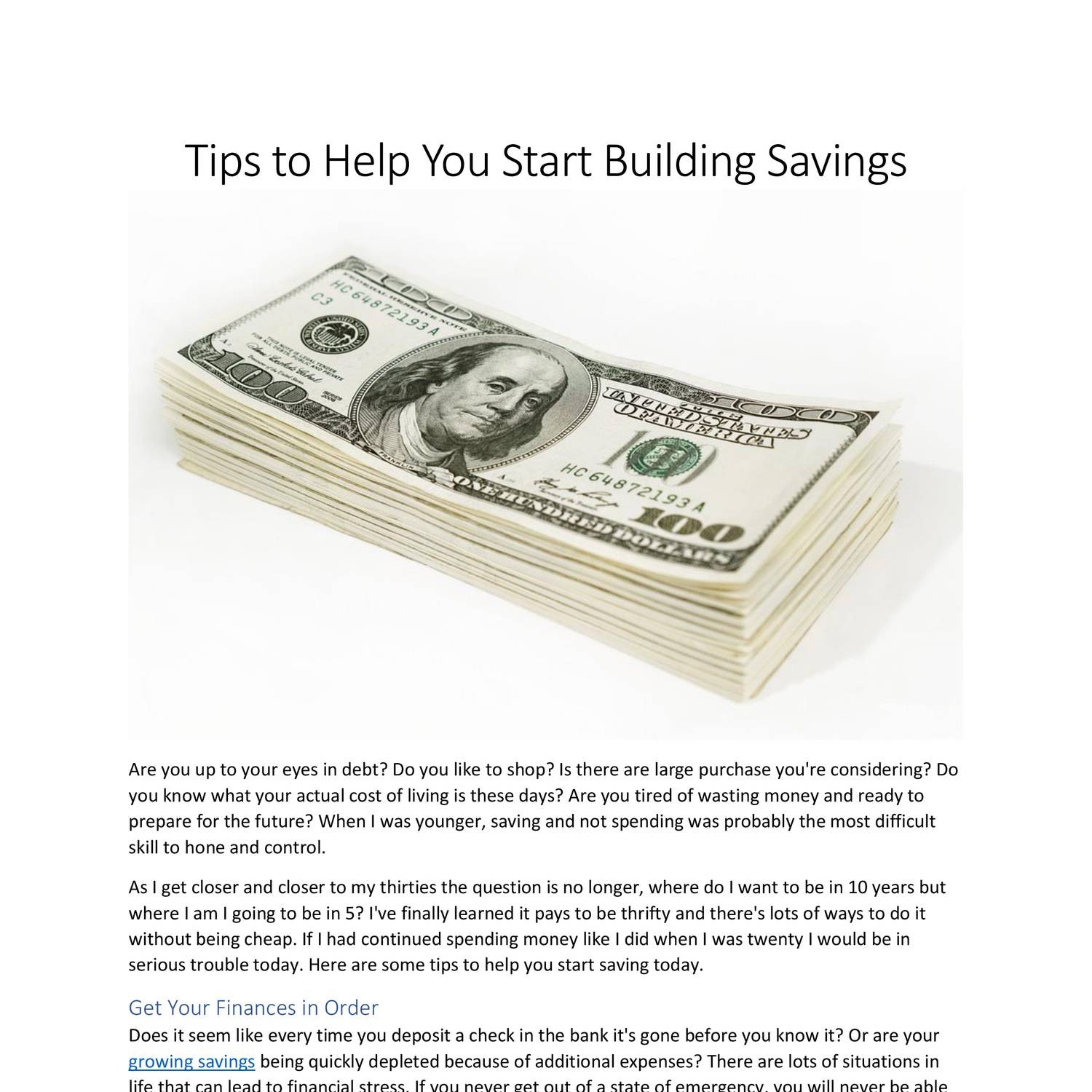 Tips to Help You Start Building Savings.pdf | DocDroid