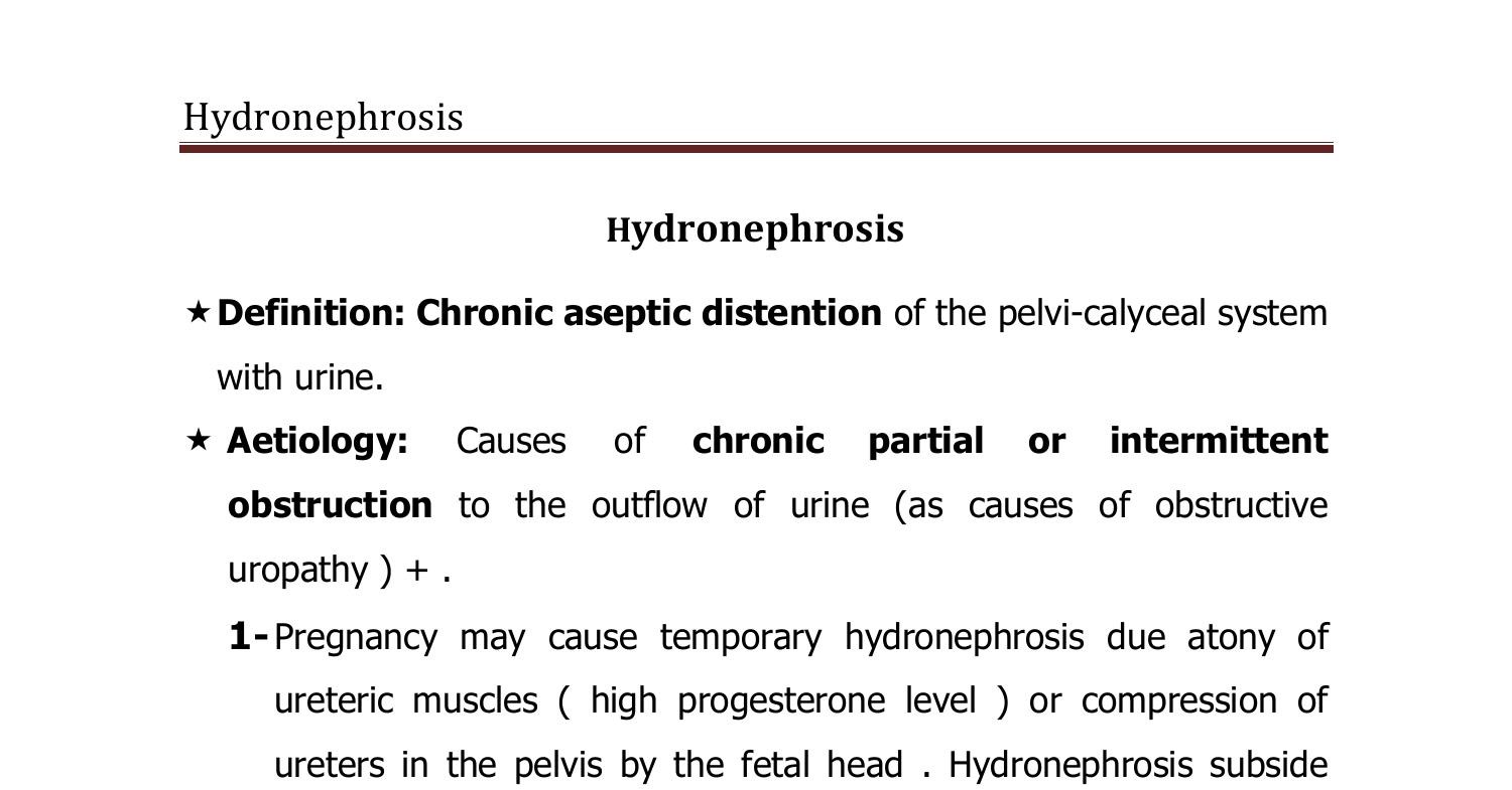 Urosurgery-hydronephrosis.doc | DocDroid