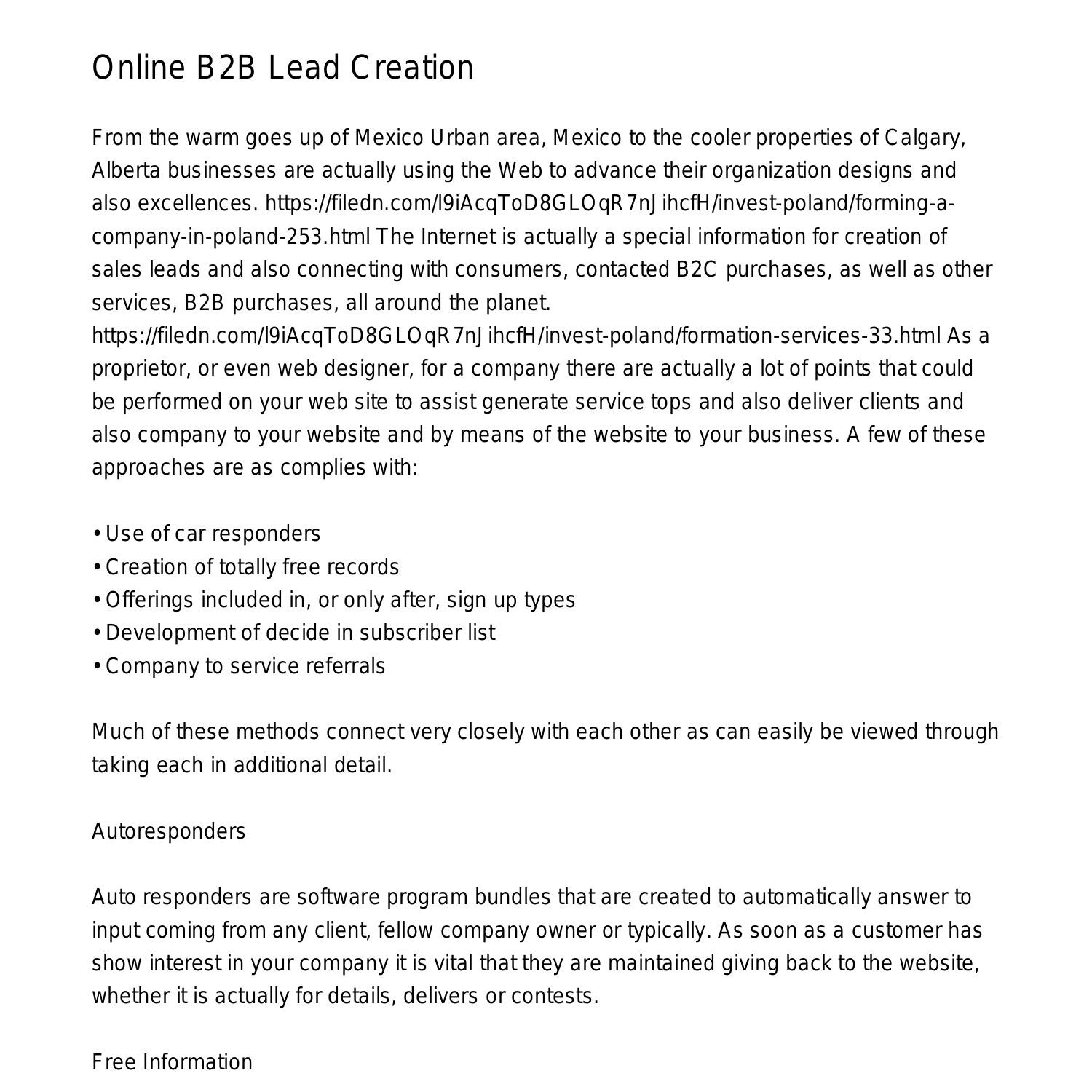 On The Web B2B List Buildinglzzby.pdf.pdf | DocDroid