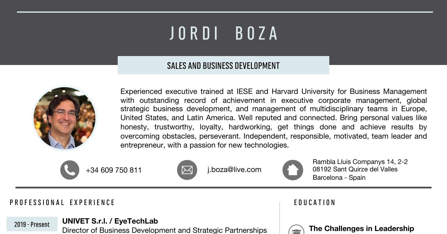 CV JB.pdf | DocDroid