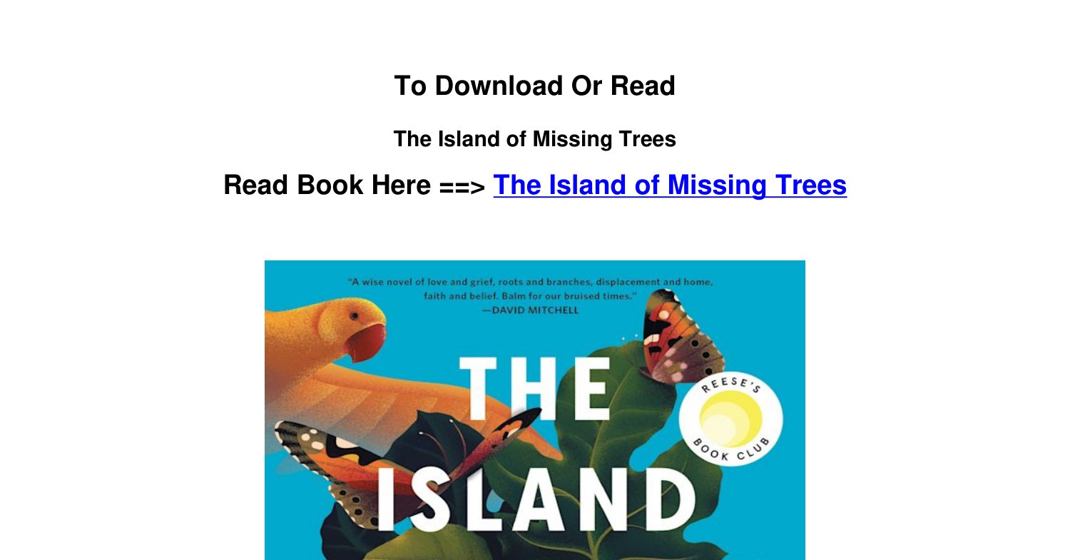Download Pdf The Island Of Missing Trees By Elif Shafak Pdf Docdroid