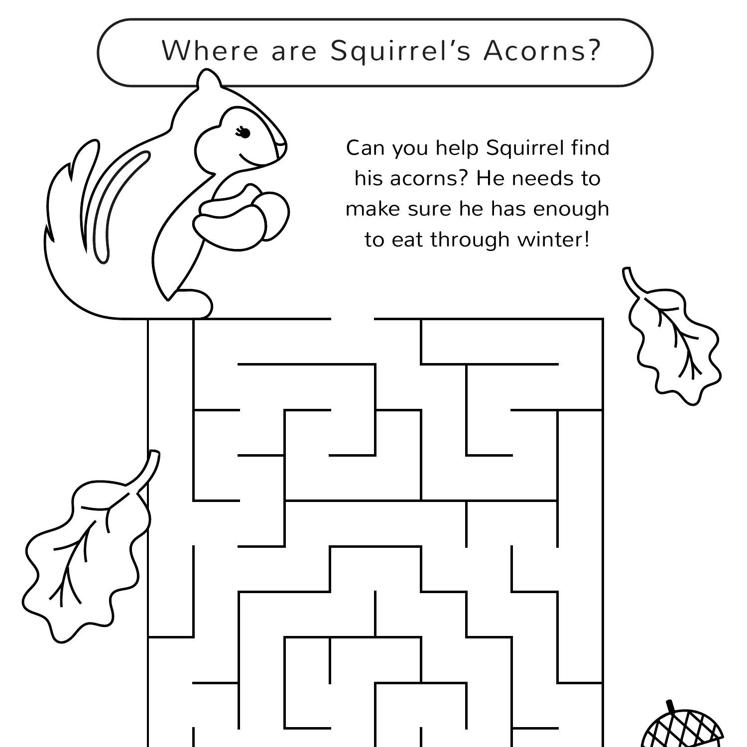 Acorn Maze Printable.pdf | DocDroid