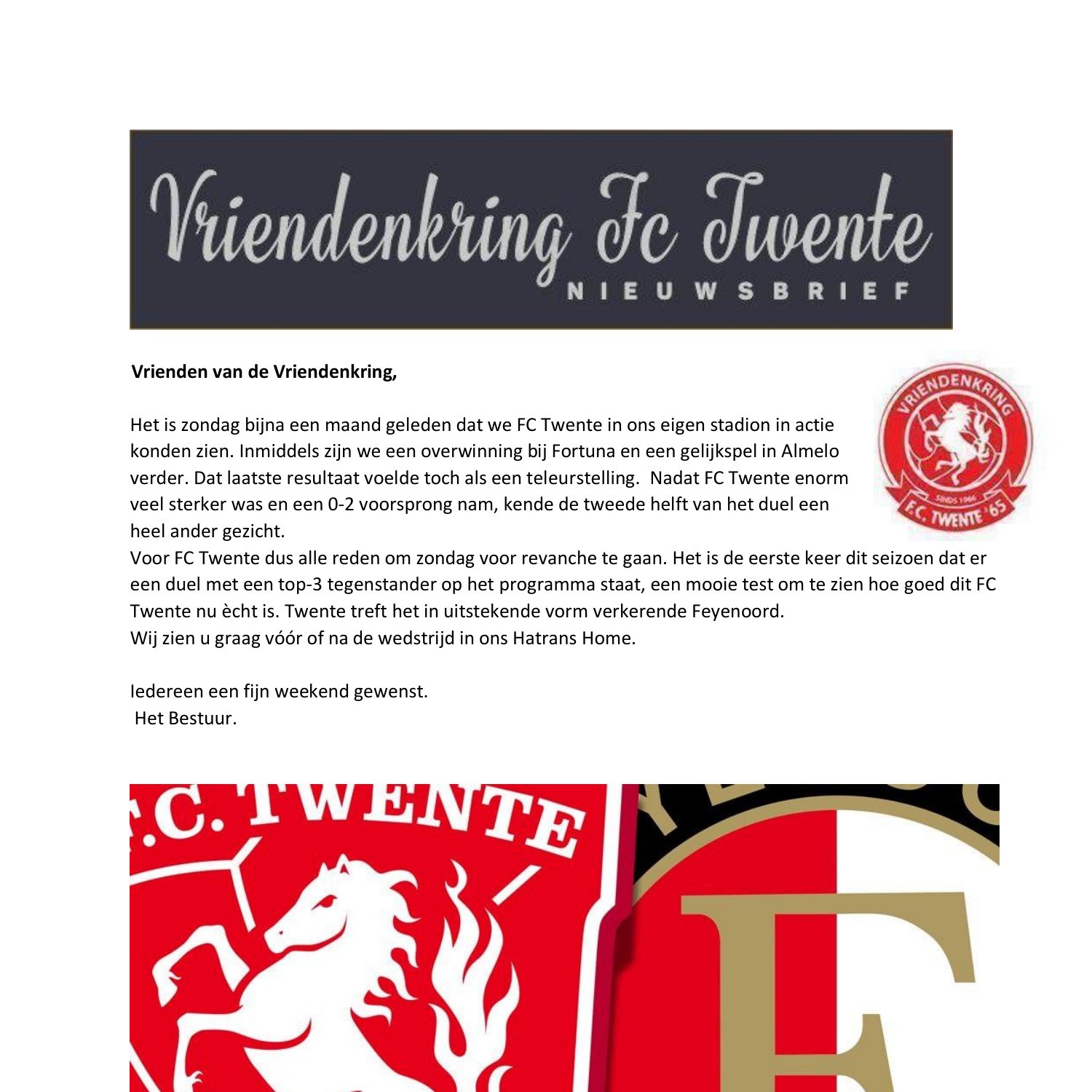 Nieuwsbrief FC Twente - Feyenoord 2023.pdf | DocDroid