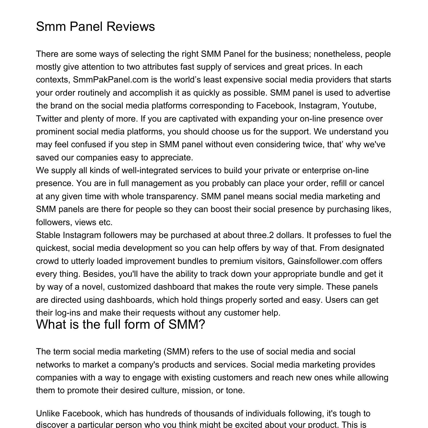 Getting Tens Of Millions Of Views Utilizing Smm Reseller Paneliqfyz.pdf.pdf | DocDroid