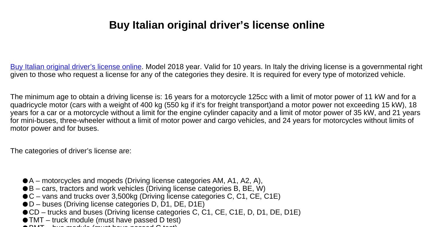 Buy_Italian_original_driver_s_license_online_sj0aEq.pdf.pdf | DocDroid