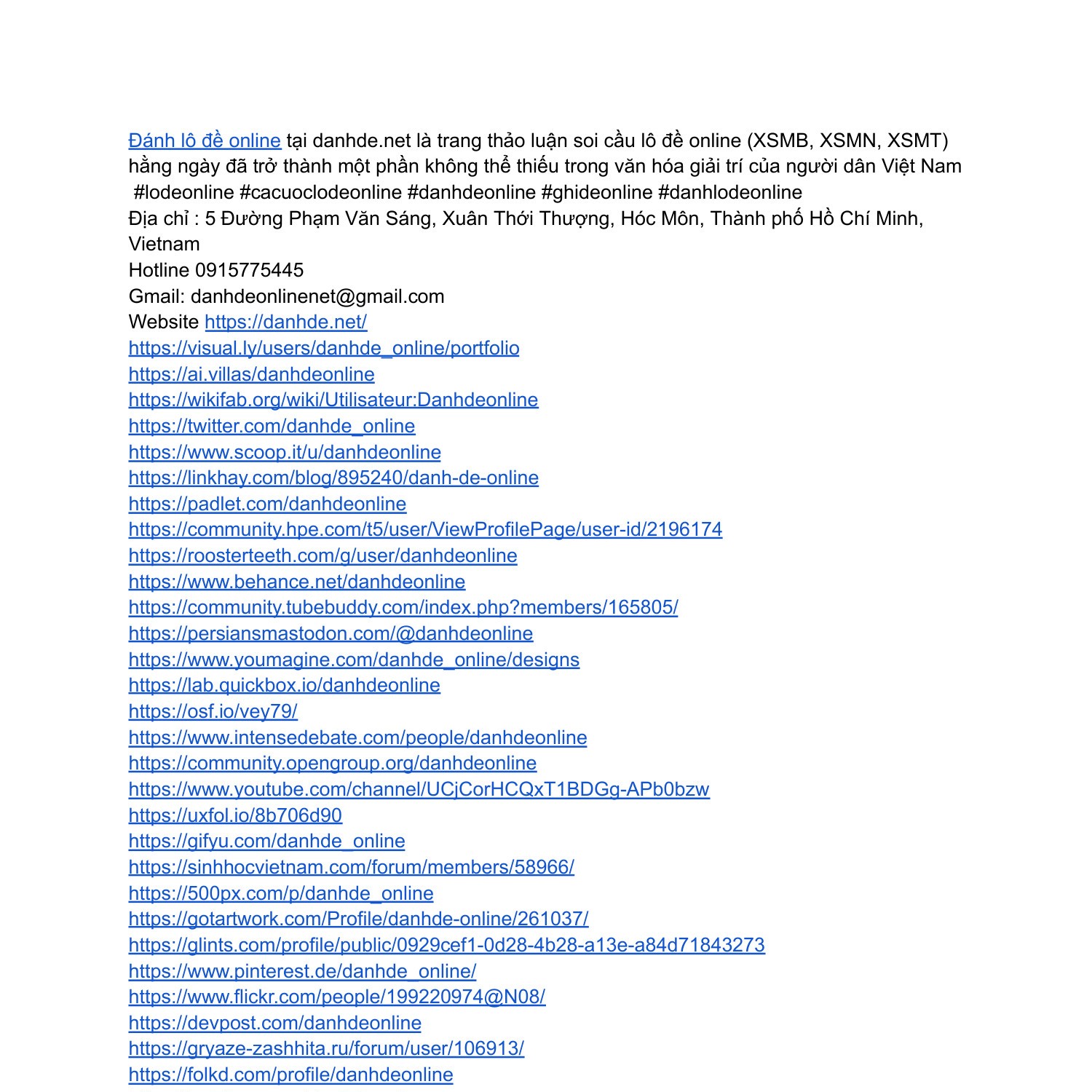 Đánh lô đề online .pdf | DocDroid