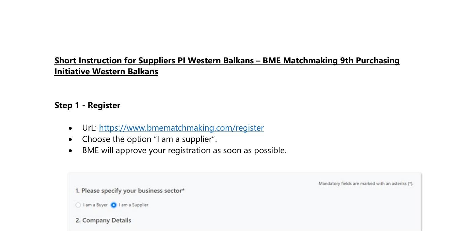 Short Instruction for Suppliers PI Western Balkans.pdf | DocDroid