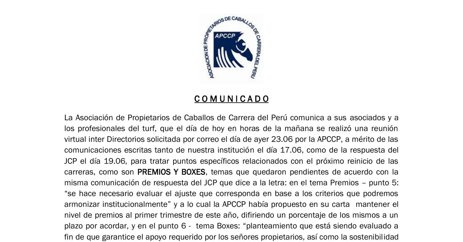 COMUNICADO - PREMIOS Y BOXES.pdf | DocDroid