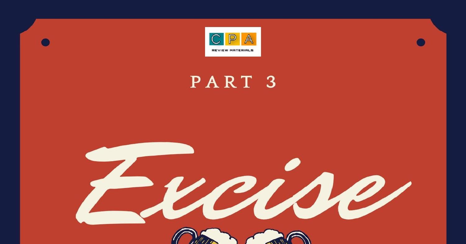 Excise Tax on Alcohol Products .pdf | DocDroid