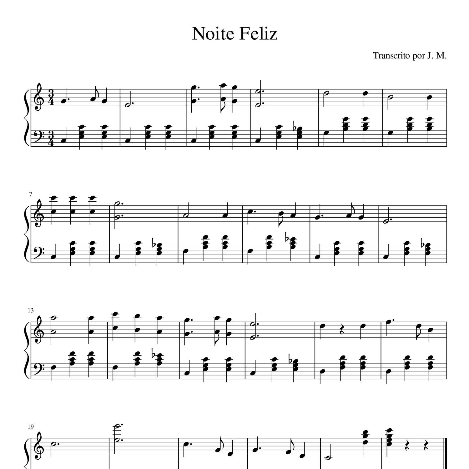 Noite Feliz Partitura Pdf Docdroid