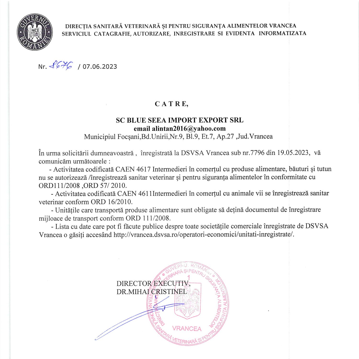 raspuns solicitare dsvsa vrancea.pdf | DocDroid