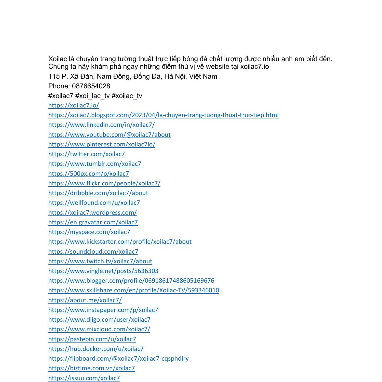 Xoilac.docx | DocDroid