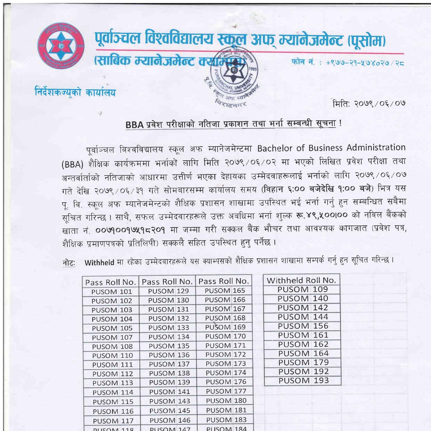PUSOM-BBA-Entrance-Result-2022.pdf | DocDroid