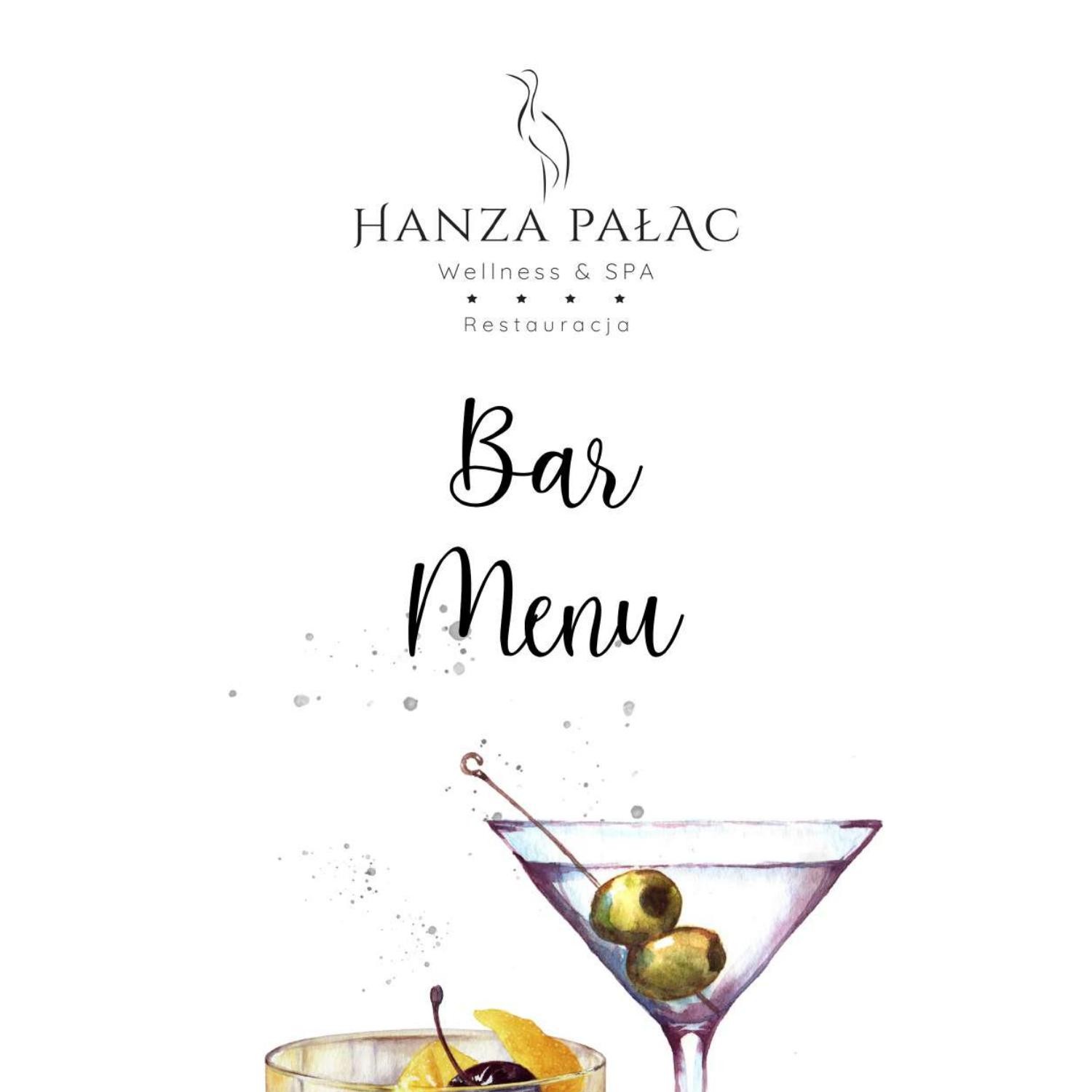 Bar Menu & Karta Win Hanza Palac 2022.pdf | DocDroid