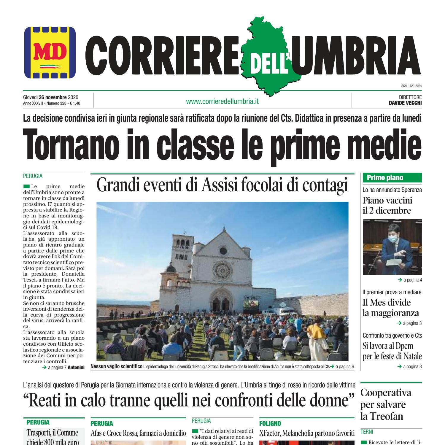 Rassegna stampa del 26 novembre 2020_compressed.pdf | DocDroid