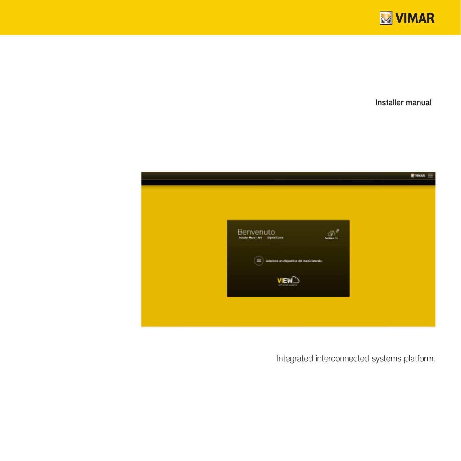 Vimar VIEW Pro manual.pdf | DocDroid