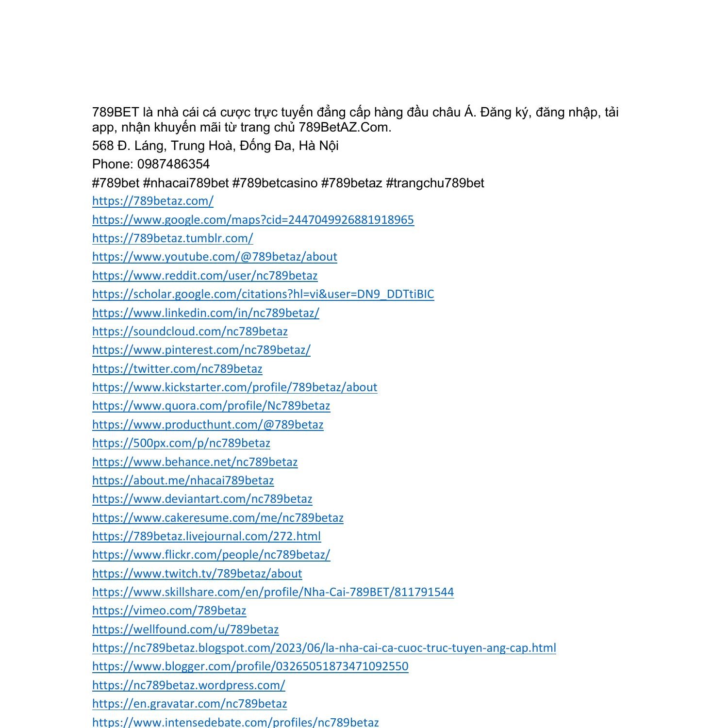 789BET.docx | DocDroid