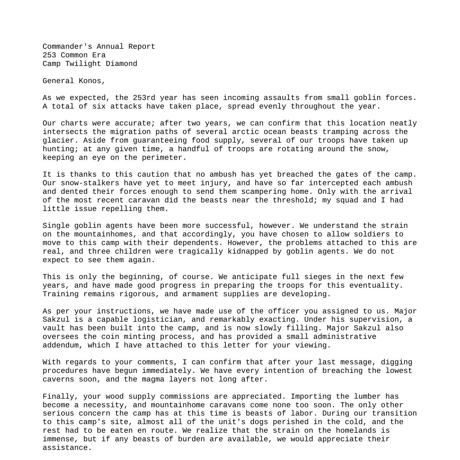 253 - Commander's Report.pdf | DocDroid