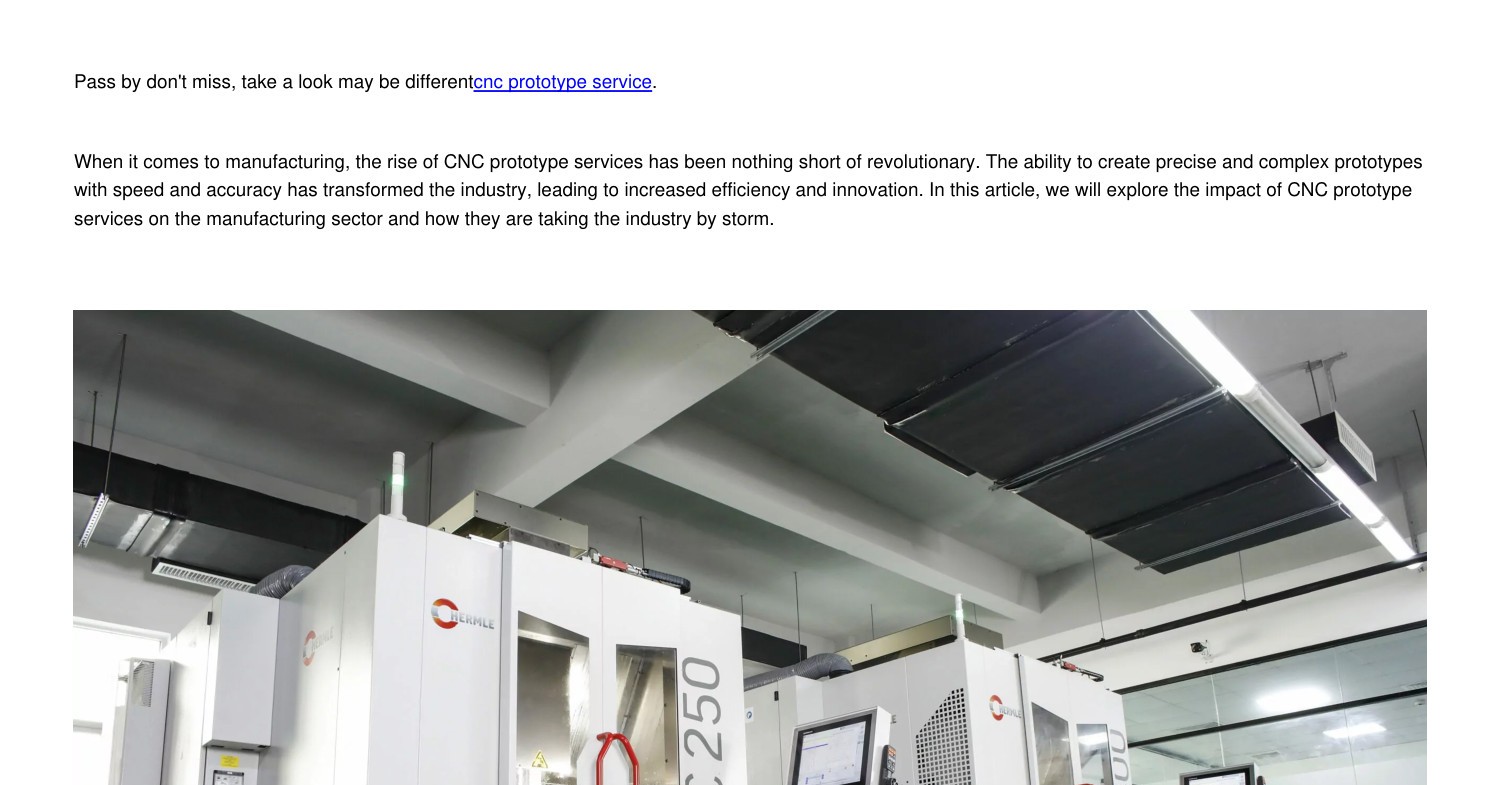 Taking Manufacturing by Storm: The Rise of CNC Prototype Services in industry None.pdf | DocDroid