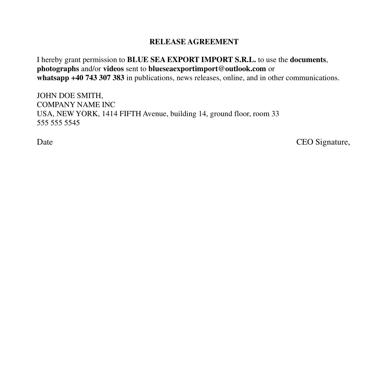 Release Agreement.doc | DocDroid