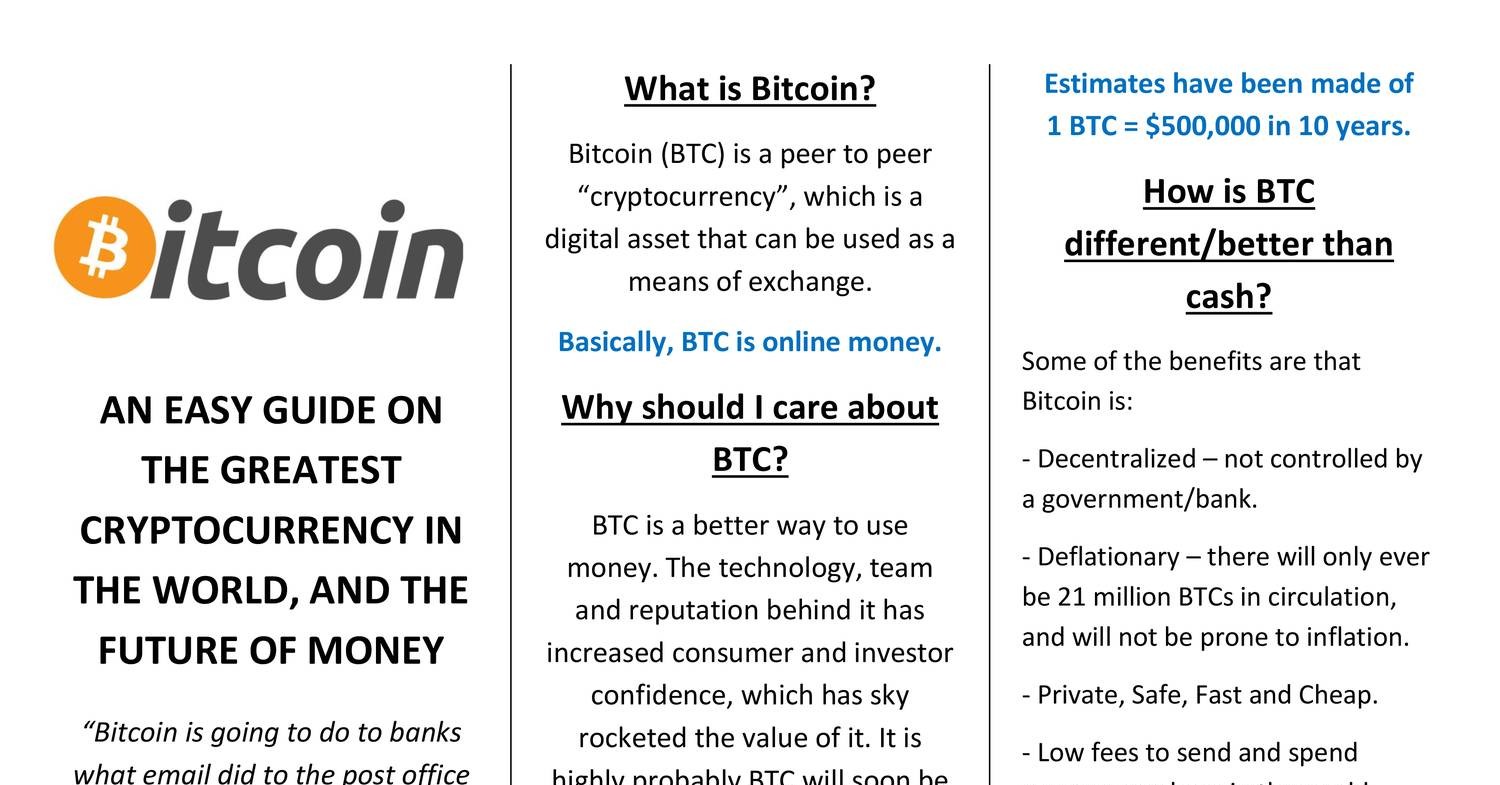SIMPLE GUIDE TO BTC.pdf | DocDroid