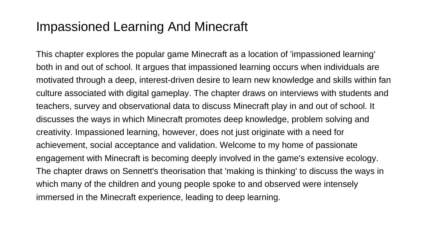 Impassioned Learning And Minecraftudcum.pdf.pdf | DocDroid