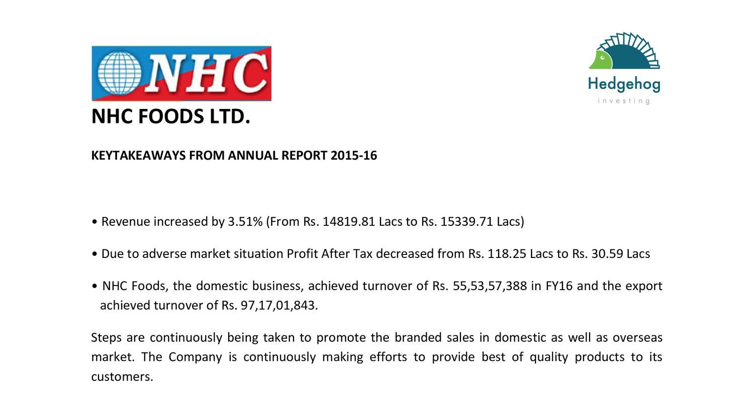 NHC Foods Ltd 2015-16.pdf | DocDroid