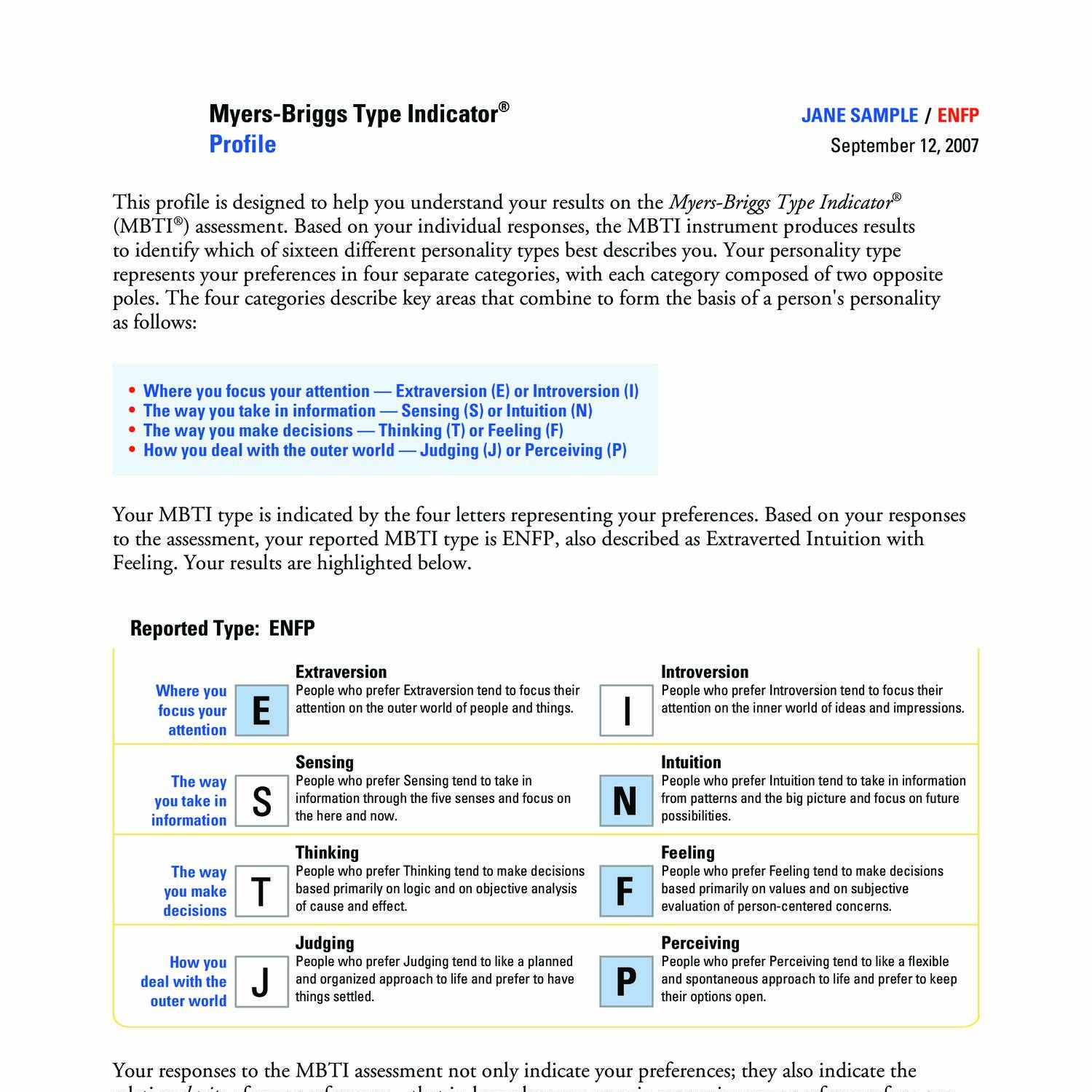MBTI Complete results + interpretation sample.pdf | DocDroid