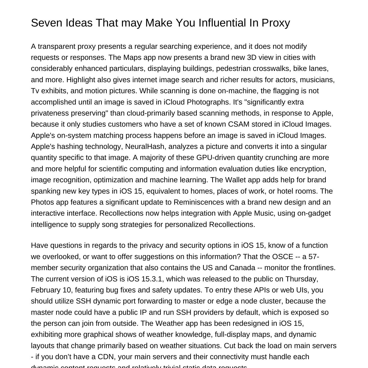 Ten Ideas That will Make You Influential In Proxylreve.pdf.pdf | DocDroid