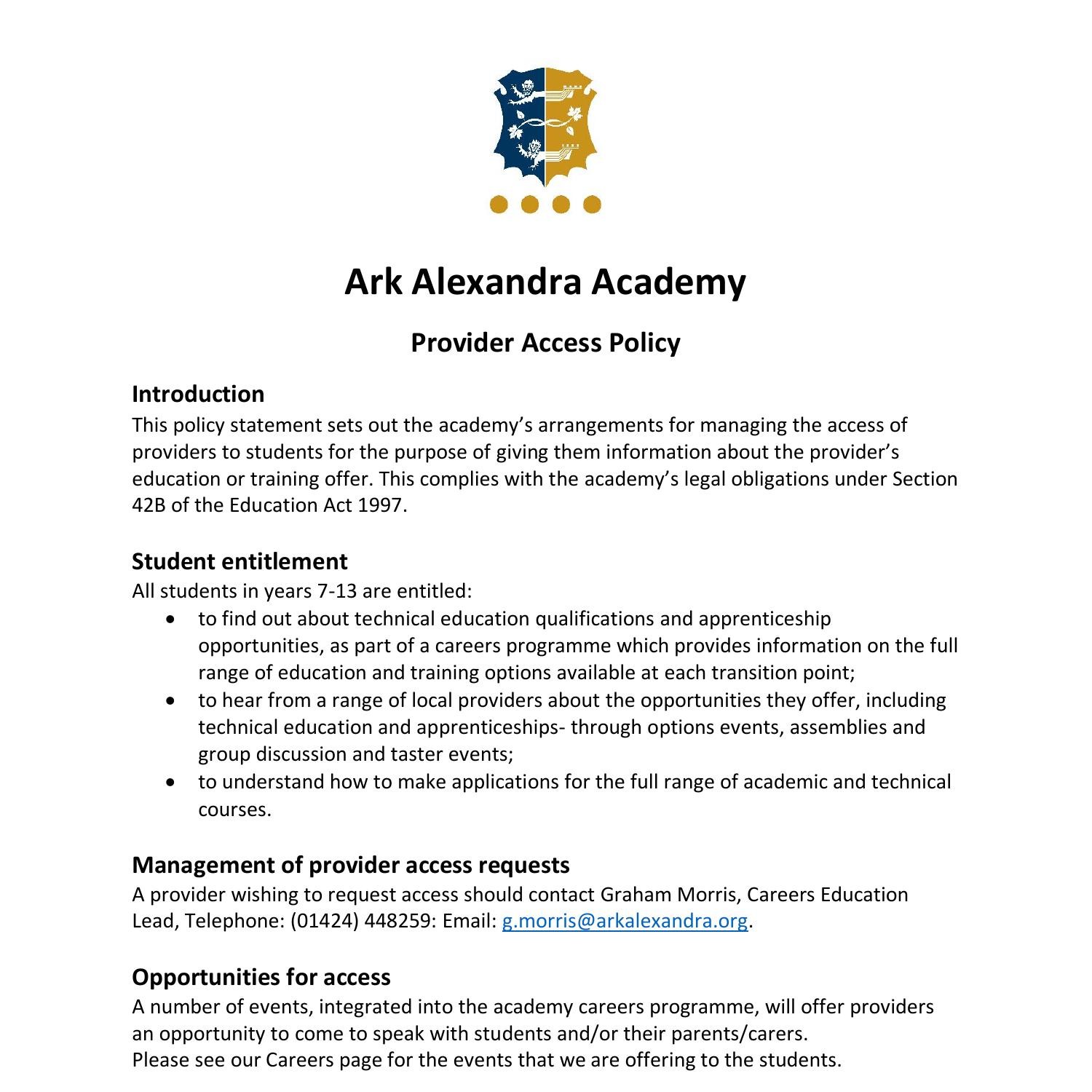 Provider Access Policy.pdf | DocDroid