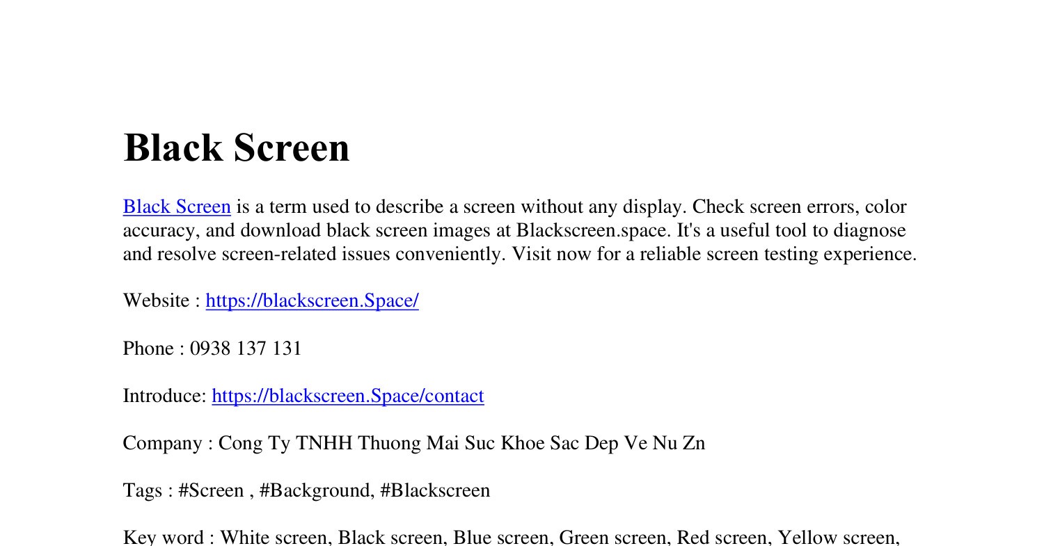 Black Screen.docx | DocDroid