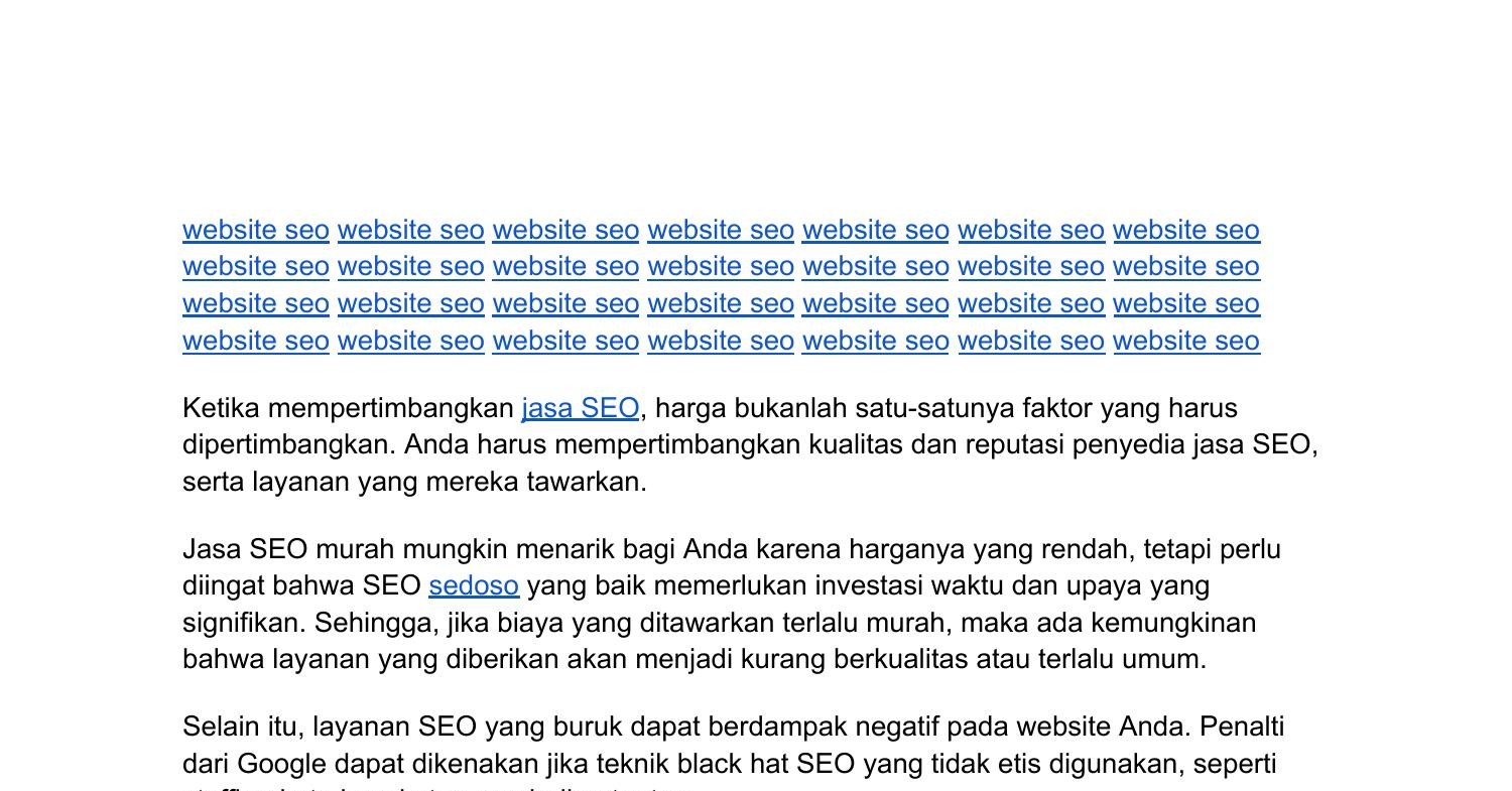 Jasa SEO adalah solusi internet marketing masa depan.pdf | DocDroid