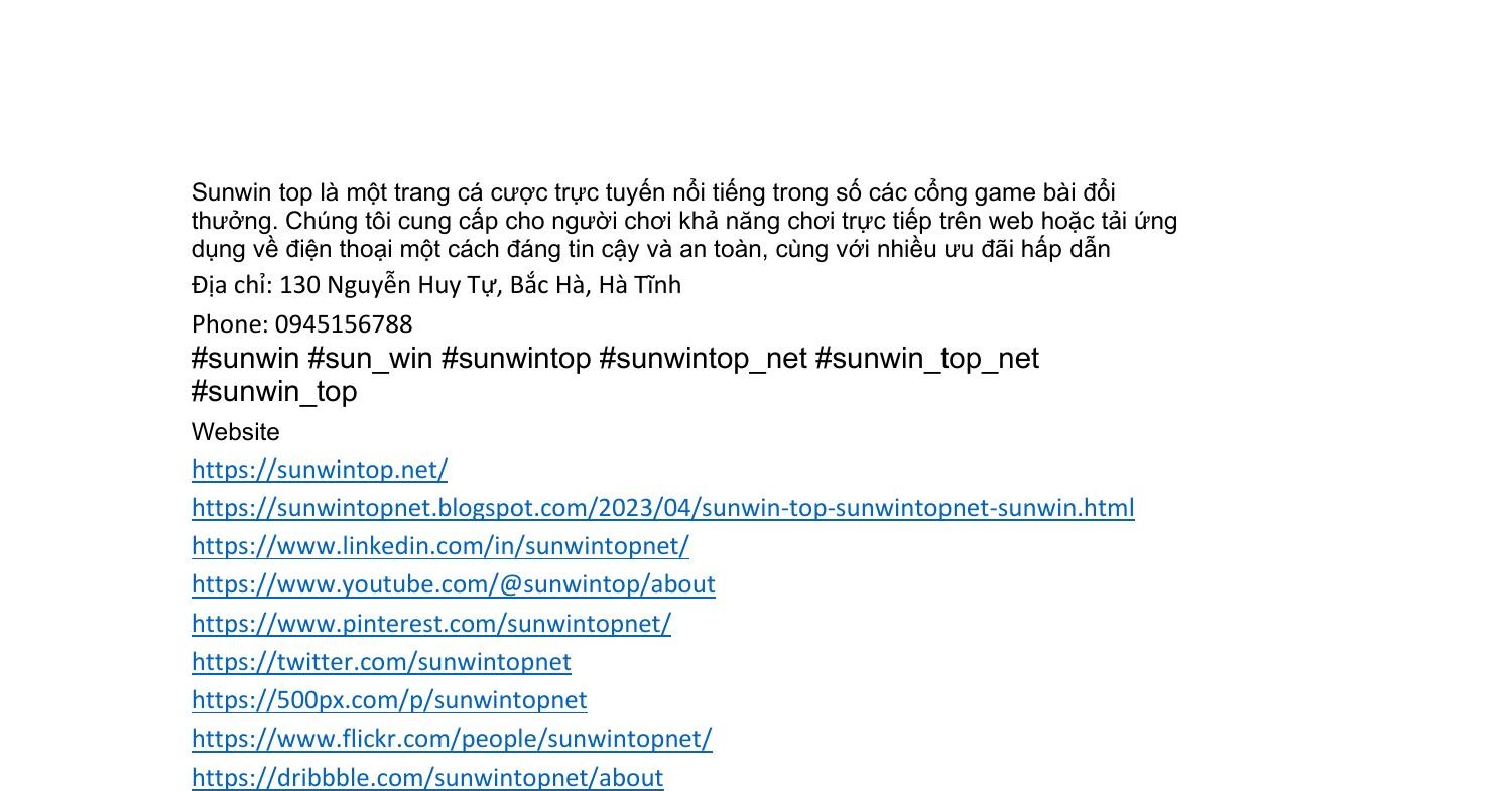 Sunwin.docx | DocDroid