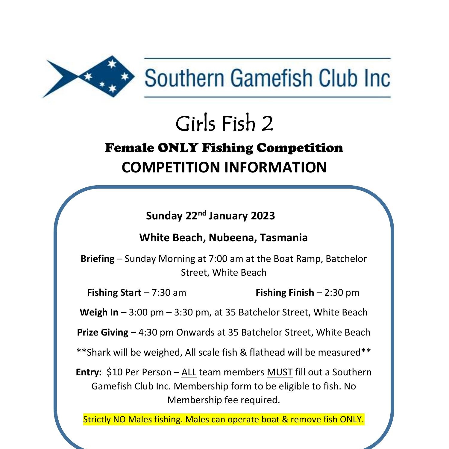 Girls Fish 2 Comp INFO 2023.pdf | DocDroid