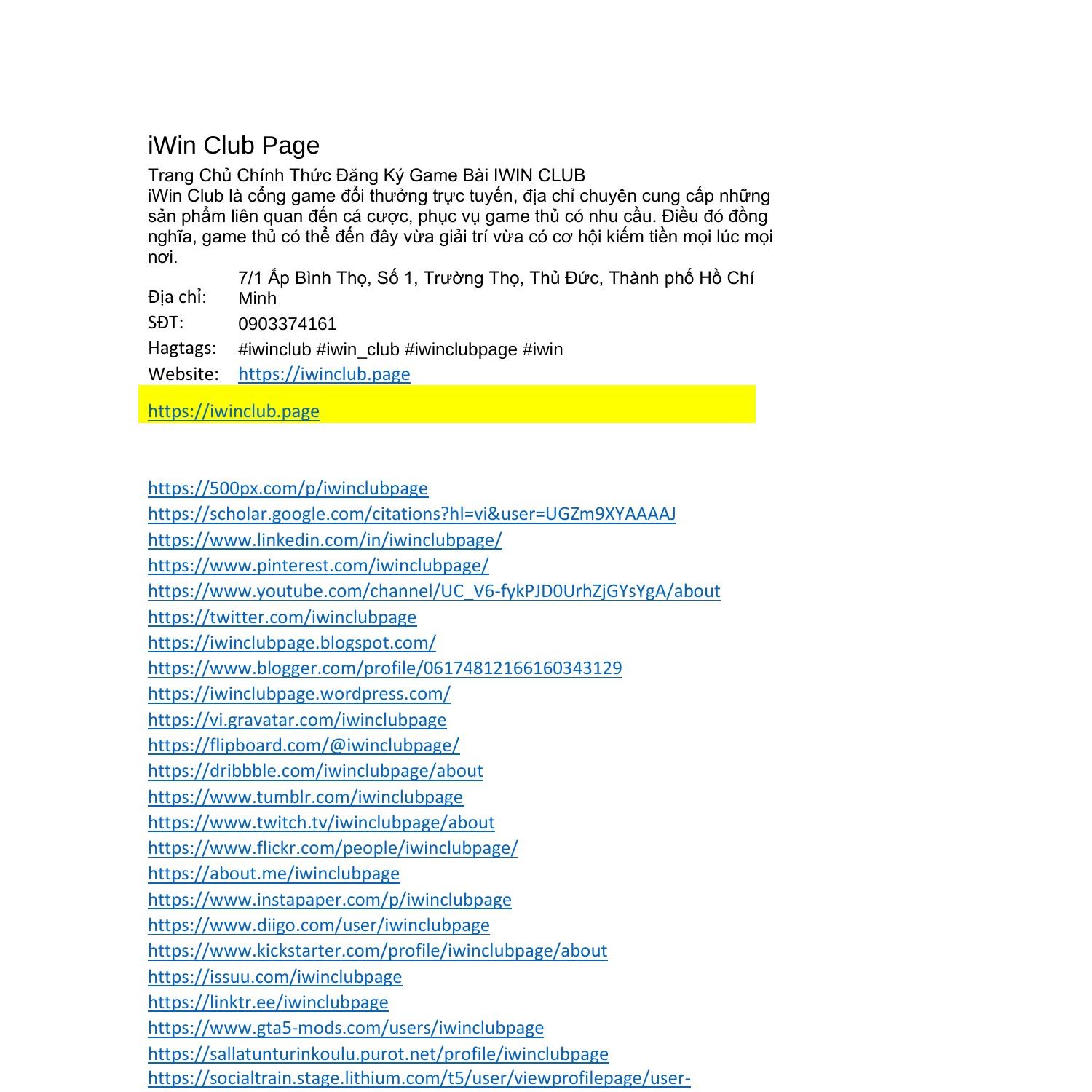 iWin Club Page.docx | DocDroid
