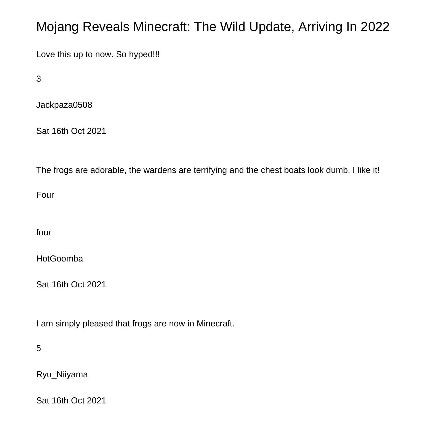 Mojang Reveals Minecraft The Wild Update Arriving In 2022rjznu.pdf.pdf ...