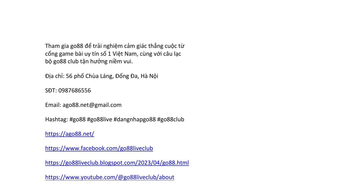 Go88.docx | DocDroid