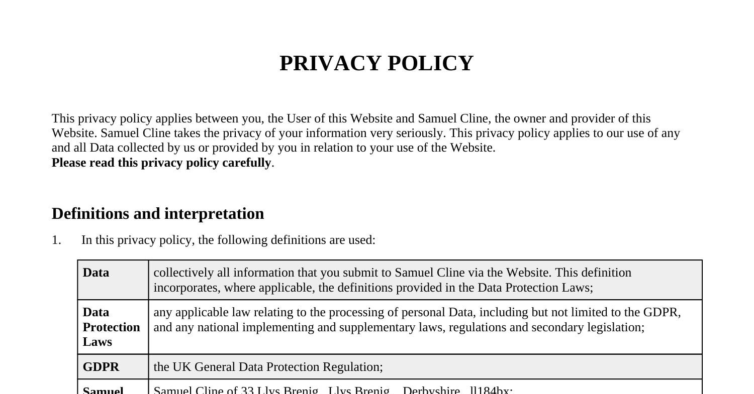 Privacy policy.pdf | DocDroid