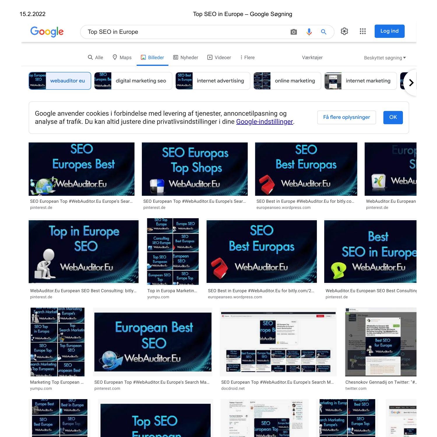 Top SEO in Europe – Google Søgning #WebAuditor.Eu Consulting for Shops Advertising Agency.pdf ...