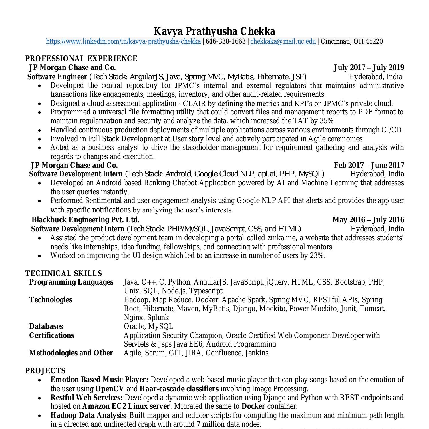 Kavya Prathyusha Chekka Resume New Grad.pdf | DocDroid
