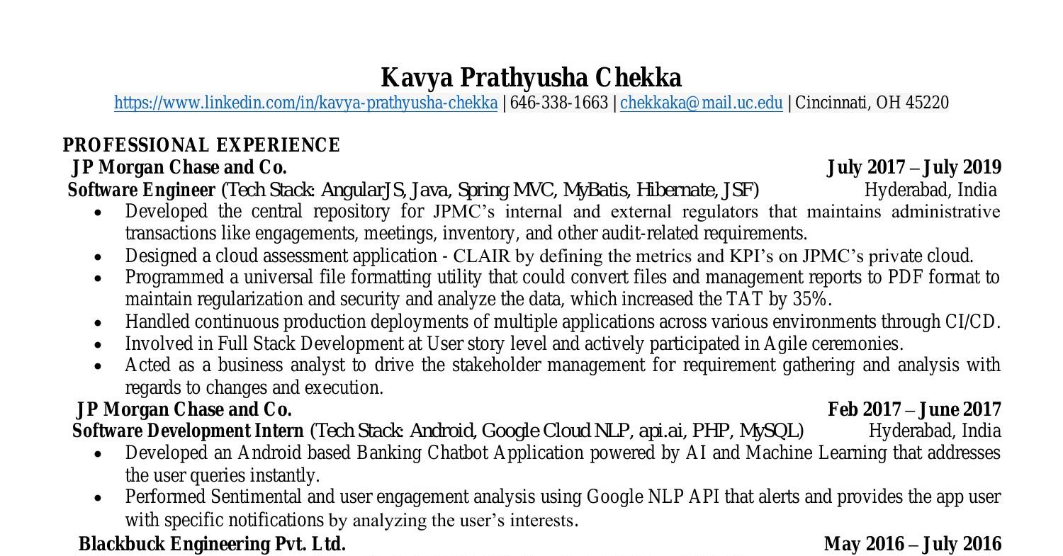 Kavya Prathyusha Chekka Resume New Grad.pdf | DocDroid