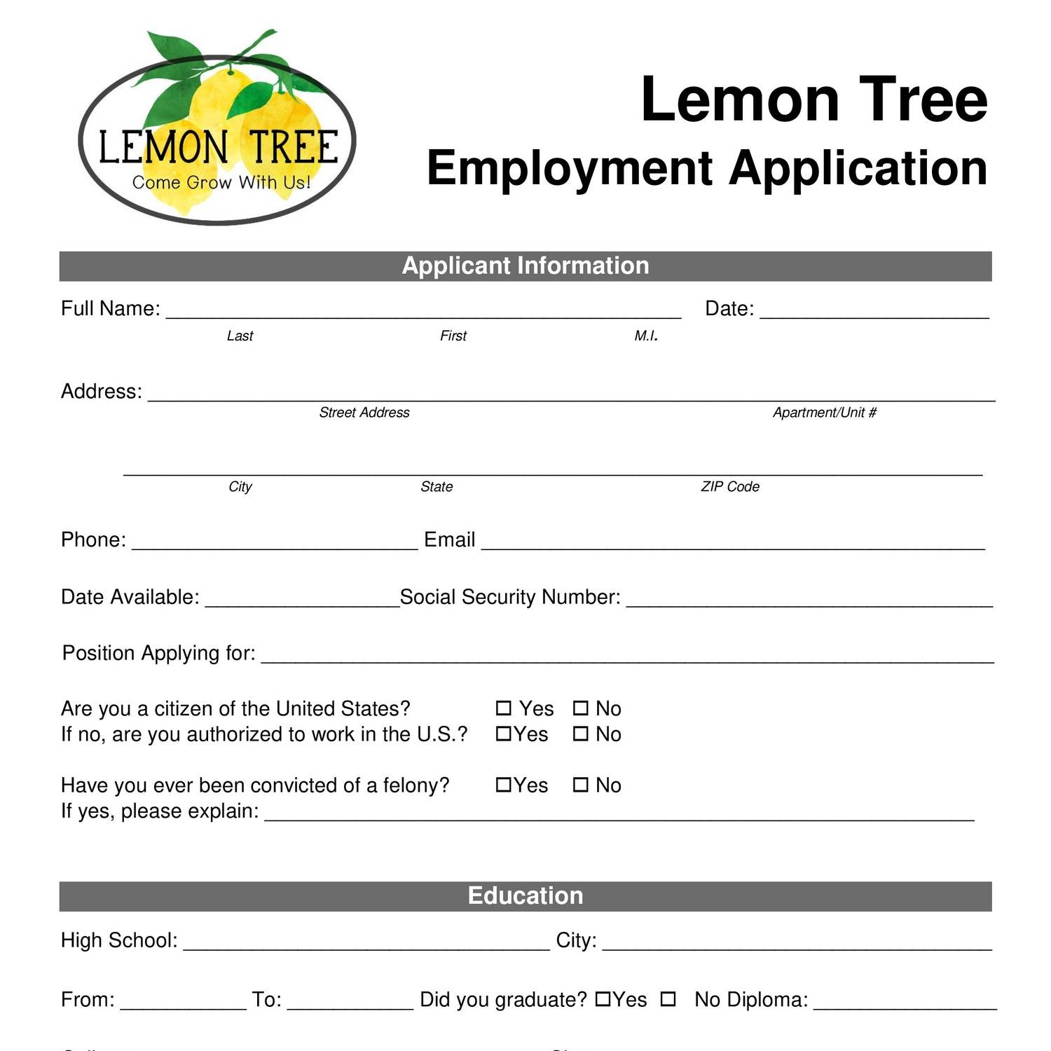 Lemon Tree Employment Application.pdf | DocDroid